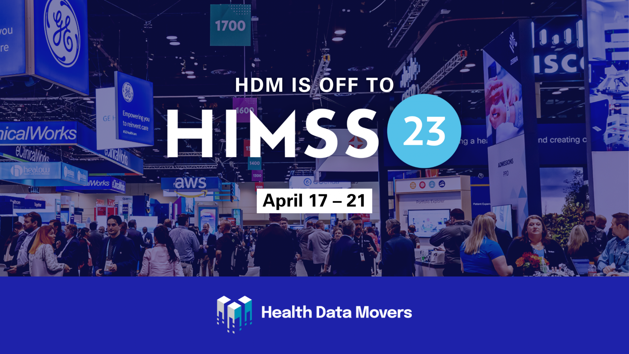 Join HDM at HIMSS 2023! | Health Data Movers